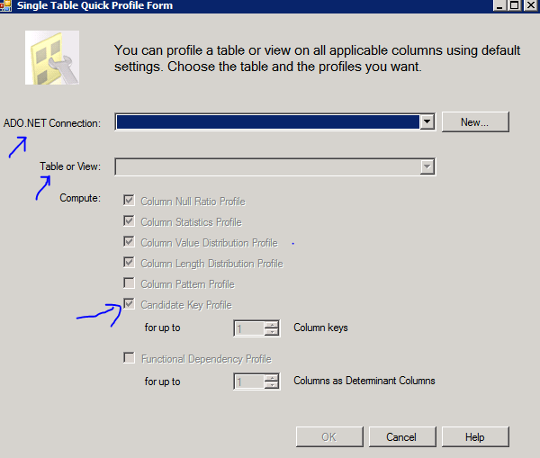 3 Ssis Data Profiling Task Data Cleaning Candidate Key Insight Extractor Blog
