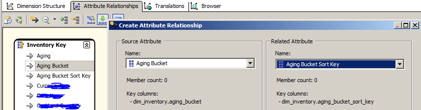 Sql Server Analysis Services How To Set The Order By Attribute Sort Key Insight Extractor