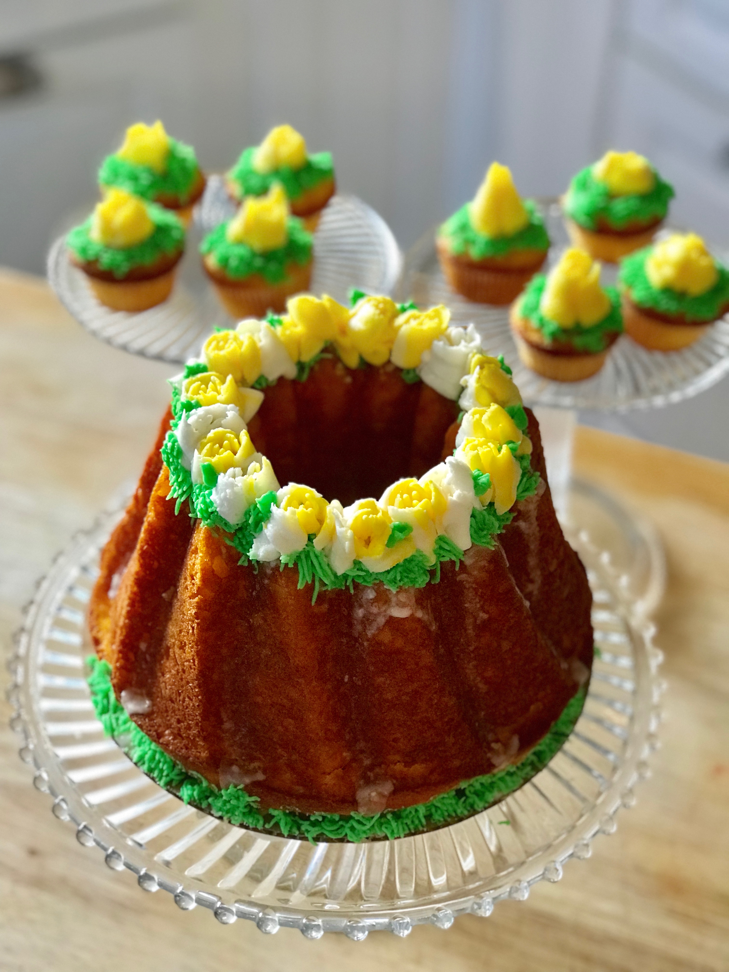 First Day of Spring Cake (EASY) - Inspired Chick