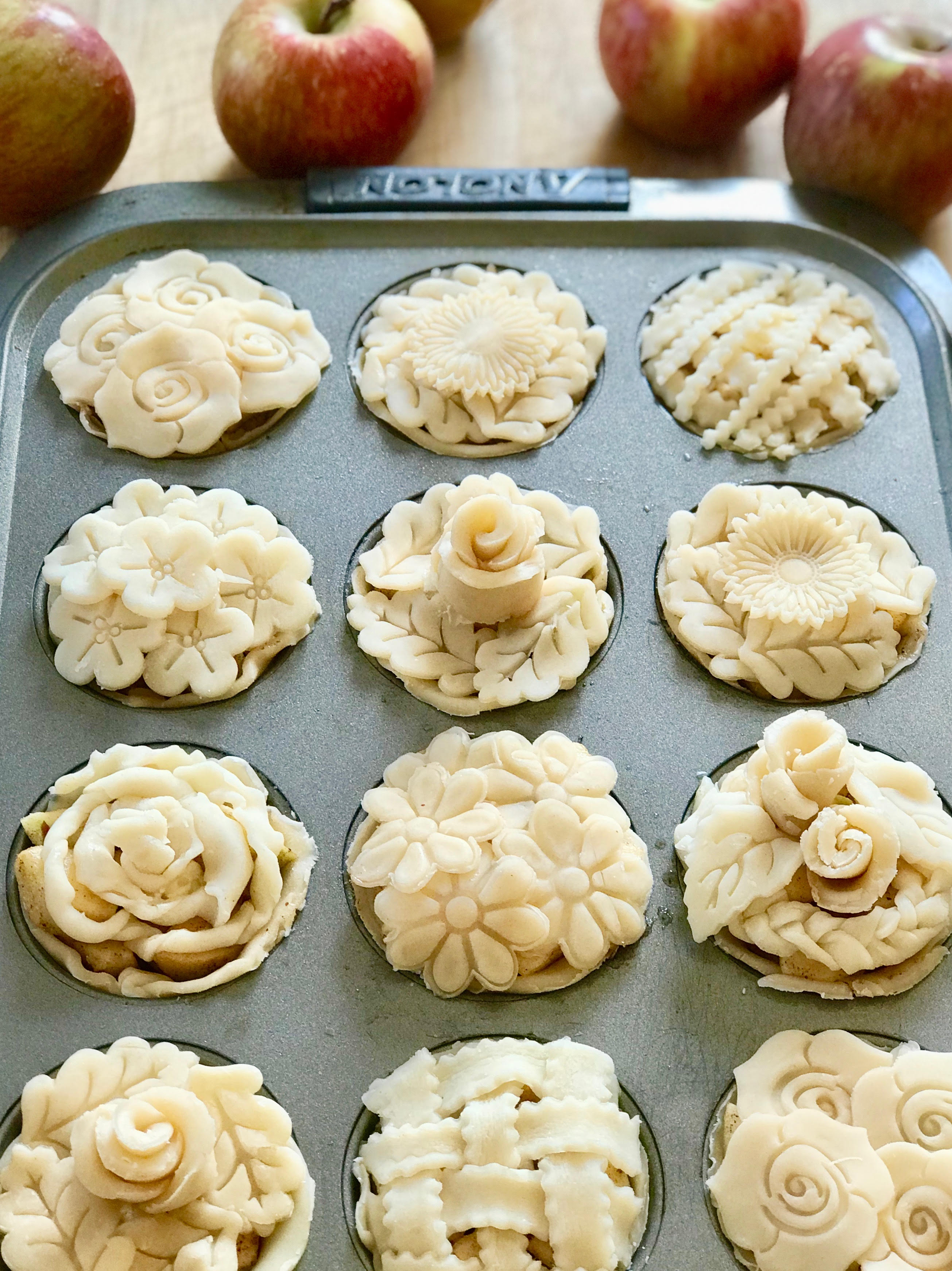 Easy Apple Pie Cups - Inspired Chick