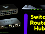 Difference Between Router Switch And Hub