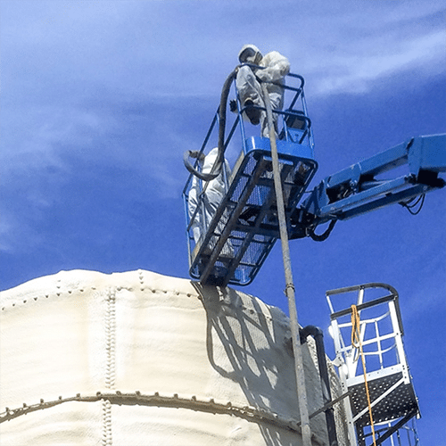 Tank Insulation Moisture & Thermal Seal - InsulRight Spray Foam ...