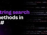 Exploring String Search Methods In C Next Wave Education