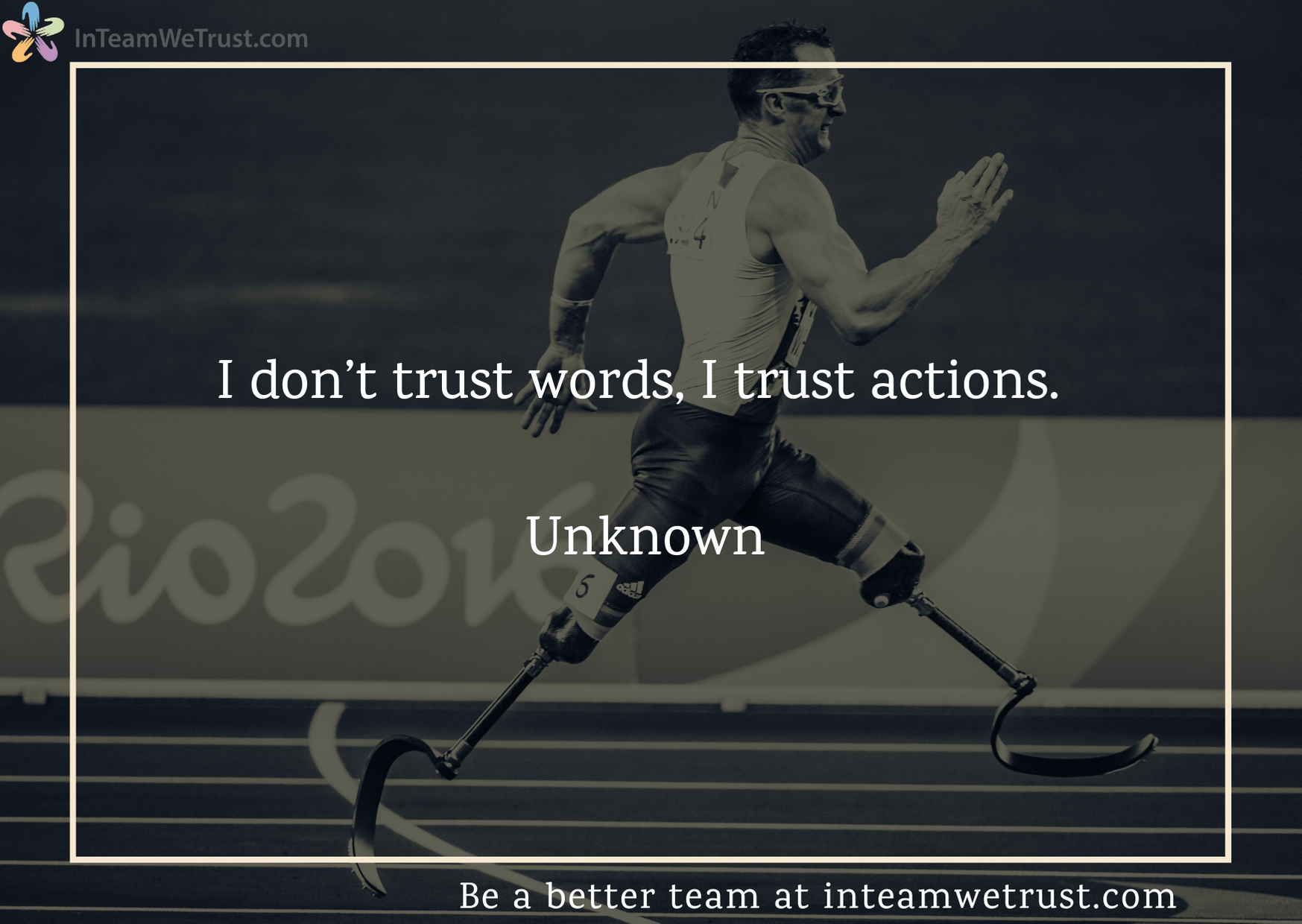 25 Trust Quotes That Will Inspire You – "In Team We Trust"