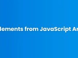 Remove Duplicate Elements From Javascript Array Intellipaat