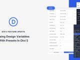 Using Design Variables With Presets In Divi 5