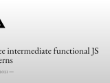 Three Intermediate Functional Js Patterns Inter Caetera