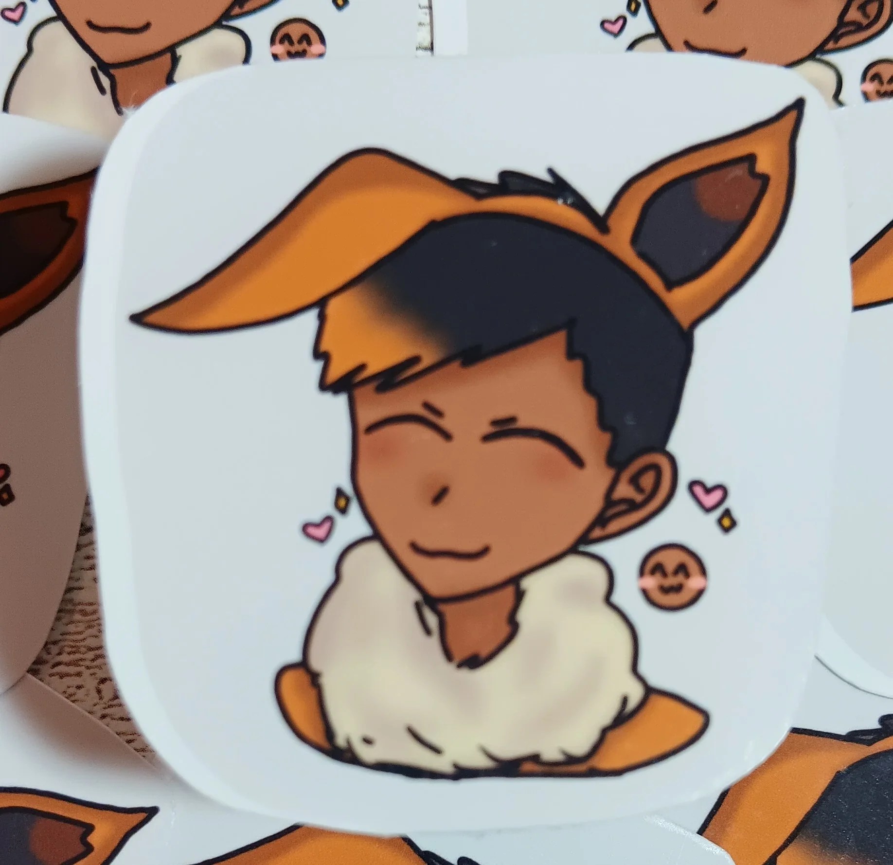 Pokemon Eevee Human Sticker Interestmuch