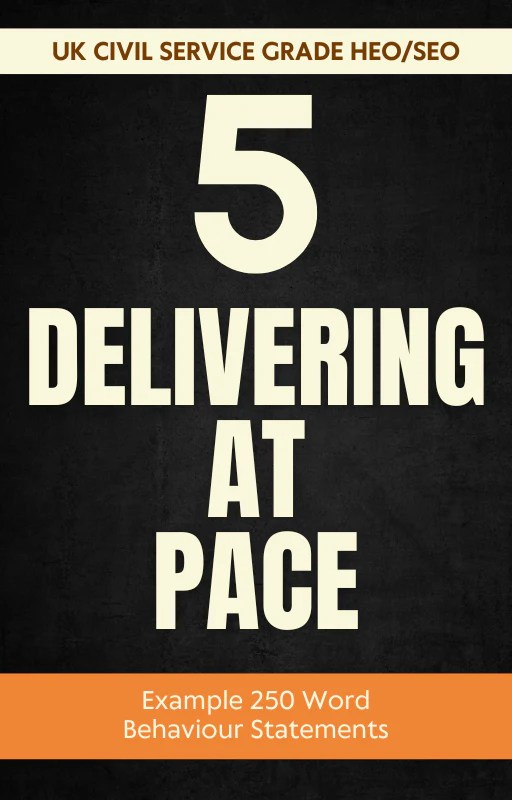 Delivering At Pace 250 Word Statements For Heo Seo Grade Roles