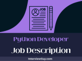 Python Developer Job Description Updated For 2026