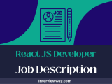 React Js Developer Job Description Updated For 2026