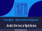 Senior Java Developer Job Description Updated For 2026