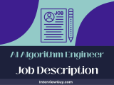 Ai Algorithm Engineer Job Description Updated For 2026
