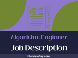 Algorithm Engineer Job Description Updated For 2026