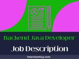 Backend Java Developer Job Description Updated For 2026