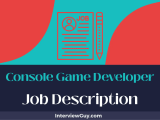 Console Game Developer Job Description Updated For 2025