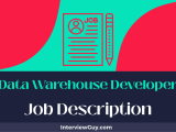 Data Warehouse Developer Job Description Updated For 2026