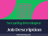Security Developer Job Description Updated For 2026