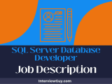 Sql Server Database Developer Job Description Updated For 2026