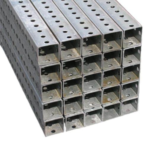 Metal Sign Post Square