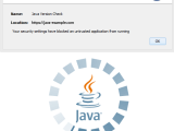 Java Security Application Blocked By Security Settings Interworks
