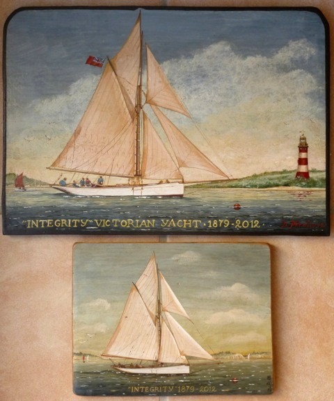 Pierhead painter Dominique Perotin’s portrait of newly built Victorian ...