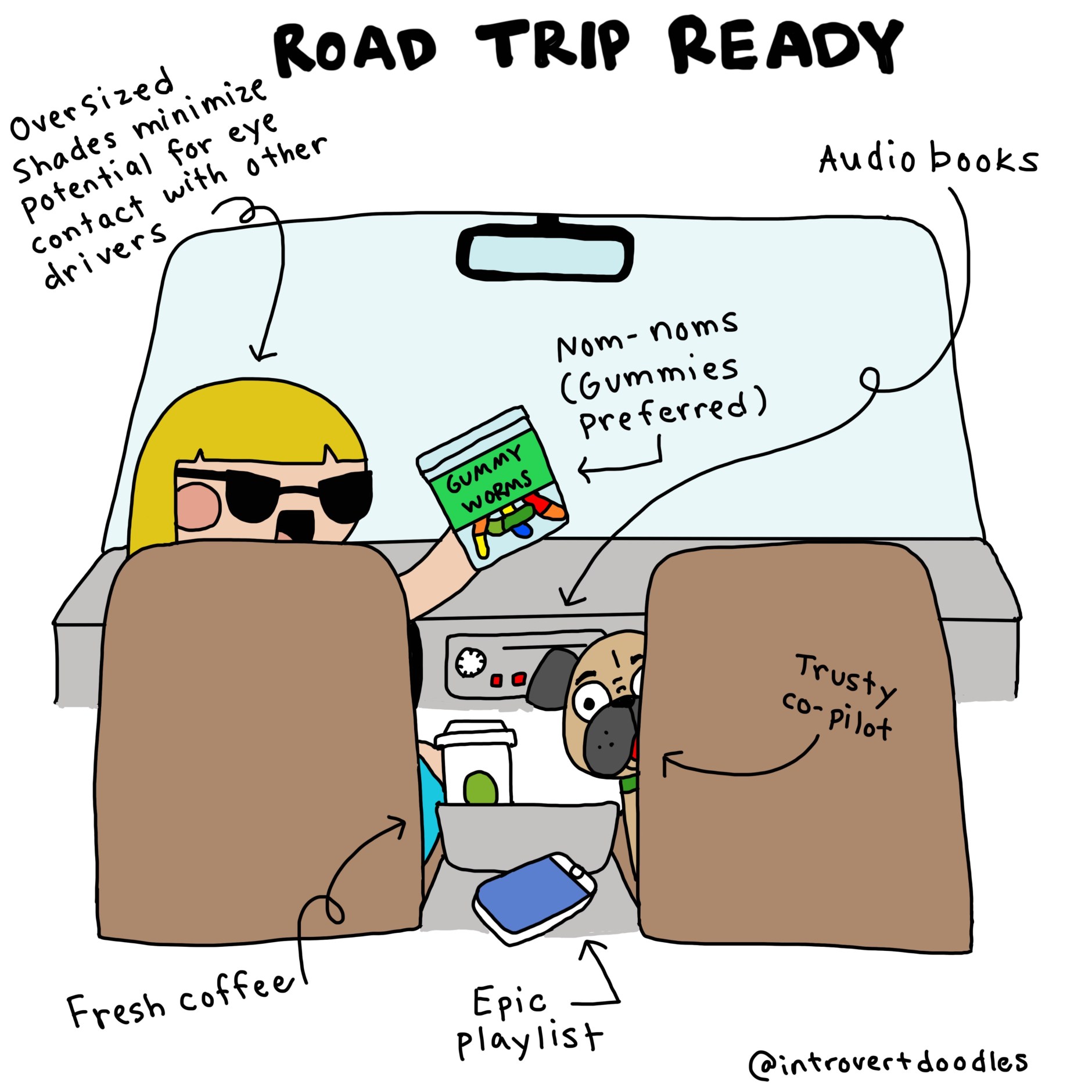Trippin Introvert Doodles trippin-introvert-doodles