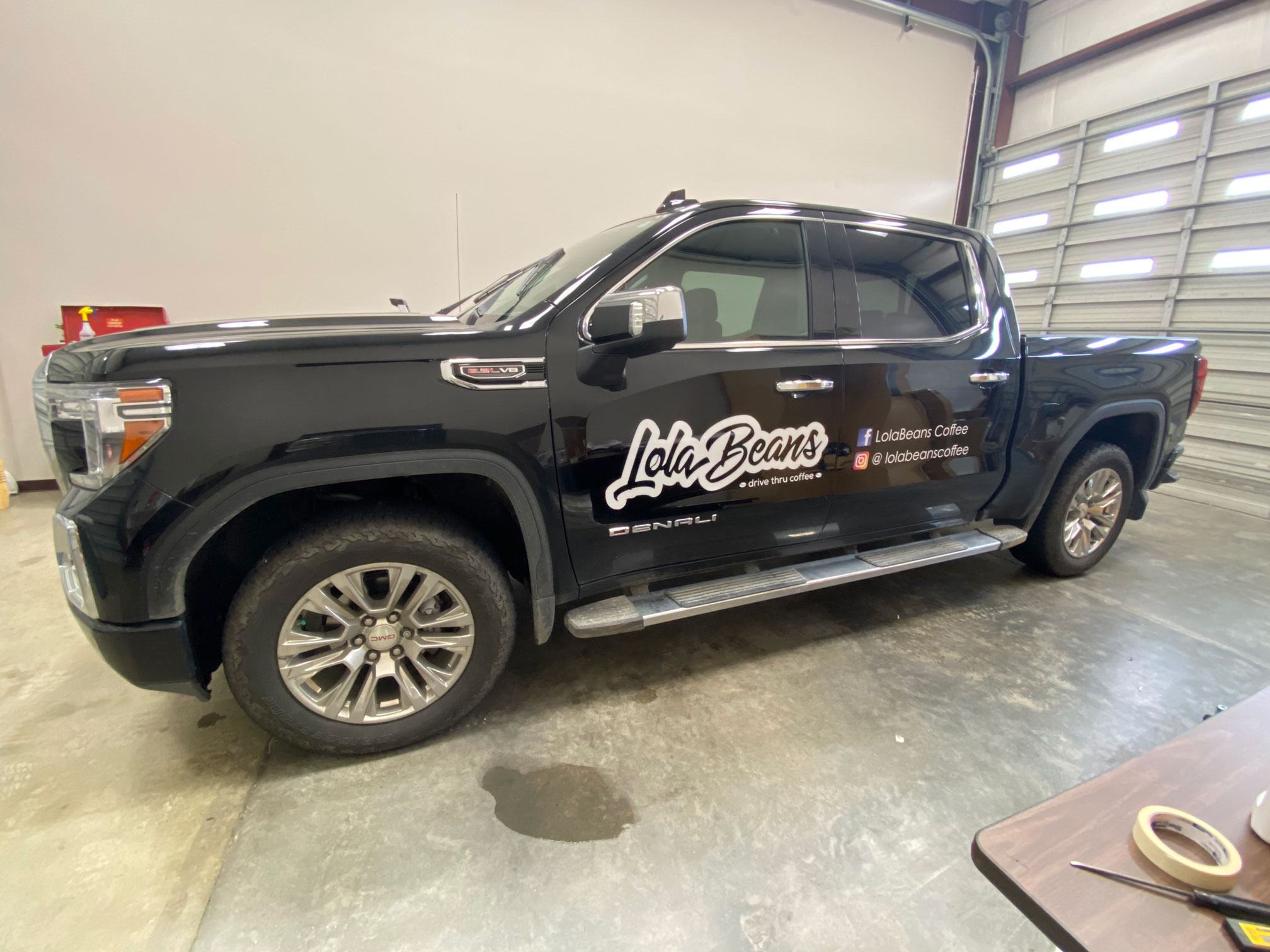 Vehicle Wrap - Lola Beans Cut Vinyl - InView Graphics & Signs