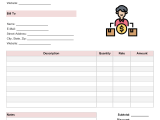 Free Consignment Invoice Template Pdf Word Excel