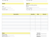 Free Freight Invoice Template Pdf Word Excel