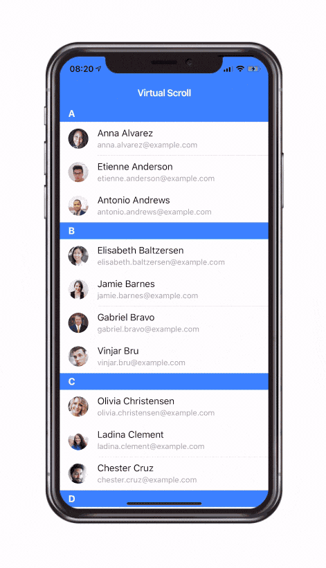 Ionic 4 List Scrolling Ionic Academy Learn Ionicionic Academy - Amazing High Resolution Colorful Photos | Free Download