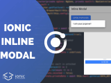Using Ionic Inline Modal And Inline Popover V6 Ionic Academy