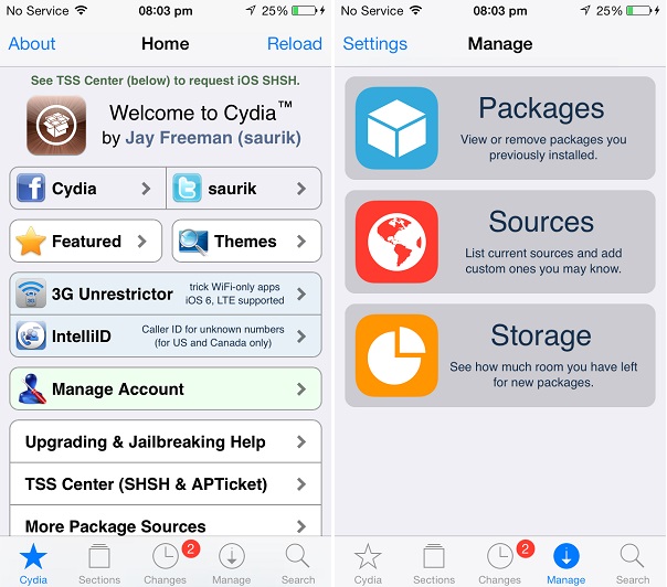Cydia updated with iOS 7 redesign, now available for download - iOS Hacker