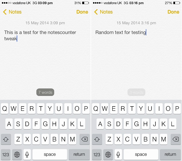 NotesCounter: Add the missing counter feature to iOS 7's stock notes ...