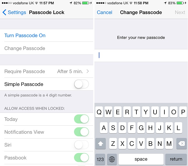 Give your iPhone or iPad extra security with a complex passcode - iOS ...