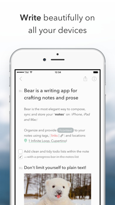 Bear Is A Feature-Packed Notes App Replacement For iOS - iOS Hacker
