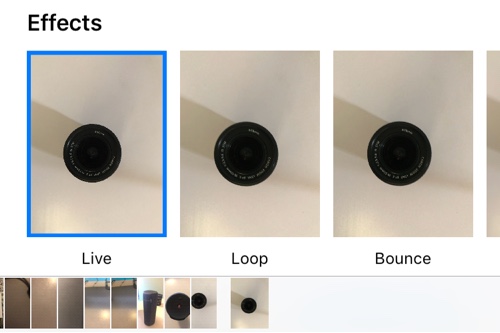 New Live Photo Features Of iOS 11: Effects, Key Photo and Trimming ...