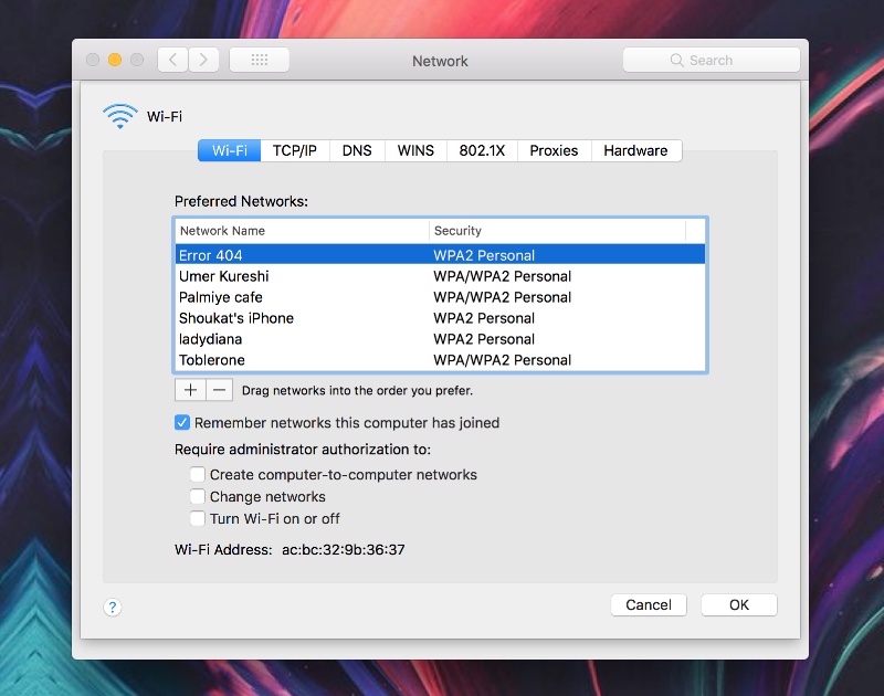How To Change Which Wi-Fi Network Your Mac Connects To First - iOS Hacker