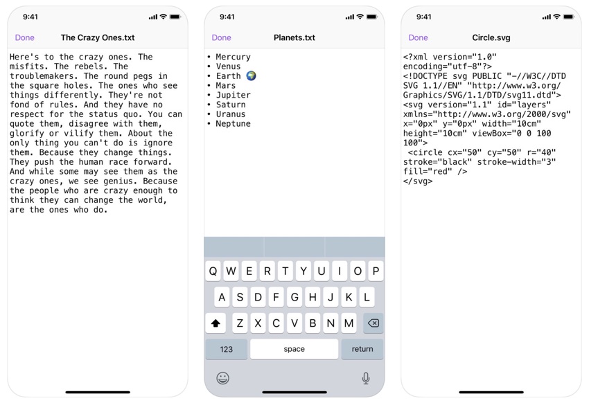 Textor Is A Free Plain Text Editor For iOS - iOS Hacker