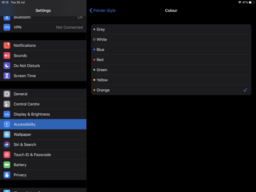 How To Customize Mouse Pointer On iPadOS 13: Change Size, Color And ...