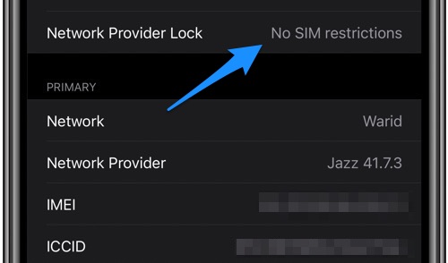 How To Tell If iPhone Has Network Provider Lock Or Not - iOS Hacker