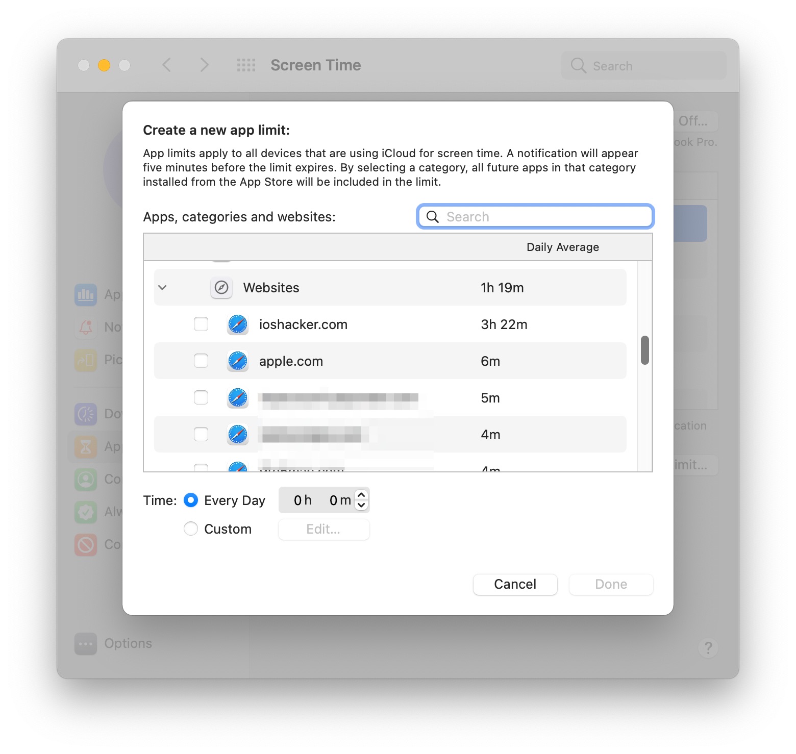 How To Add Time Limit For Certain Websites On Mac And iOS - iOS Hacker