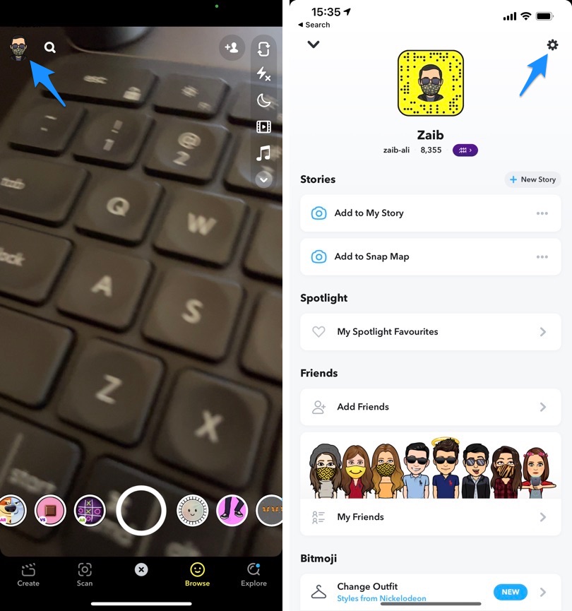 How To Enable Snapchat Dark Mode On iPhone - iOS Hacker