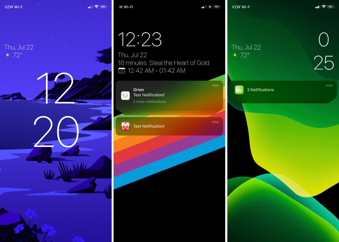 Get Android 12 Inspired Lock Screen On iPhone With Lucient Tweak - iOS ...