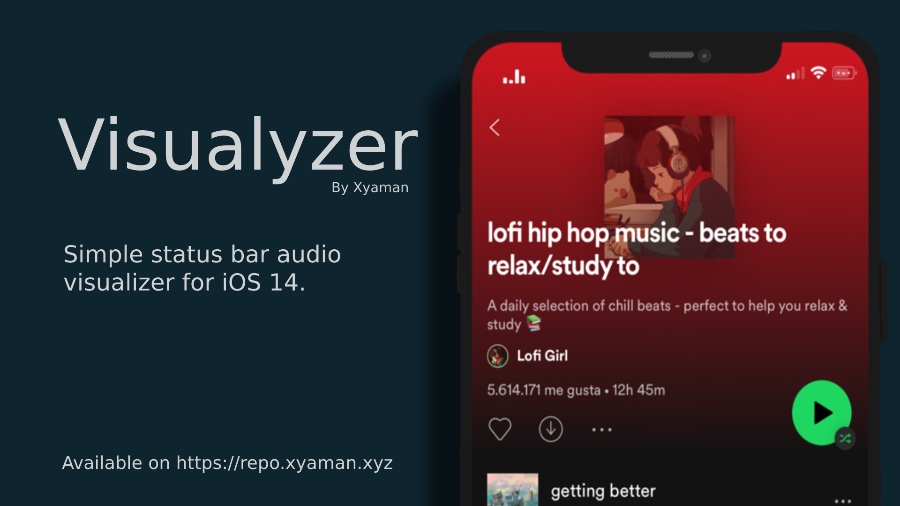 Visualyzer Tweak Adds An Audio Visualizer To iPhone's Status Bar - iOS ...