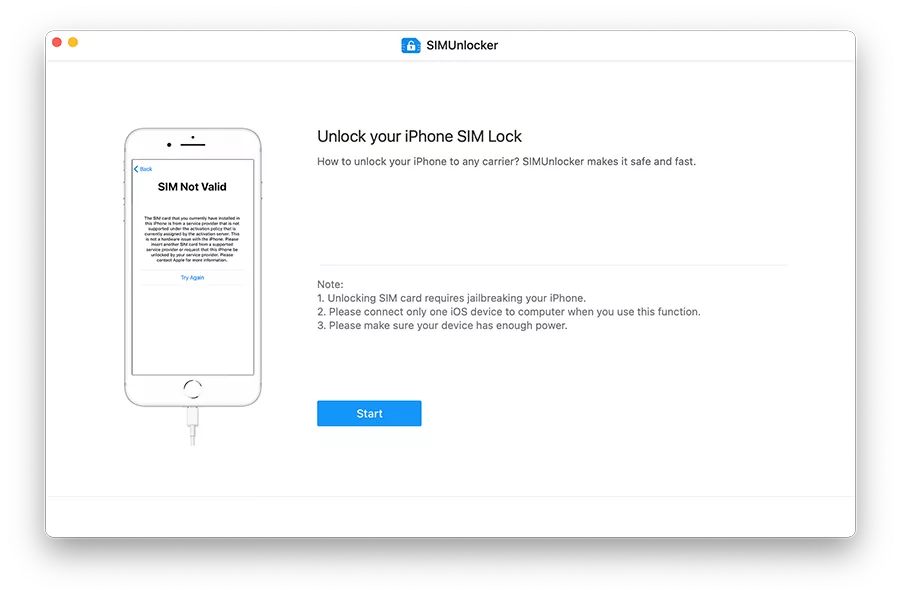 Unlock Carrier Locked iPhone Without Chip With iToolab SIMUnlocker ...