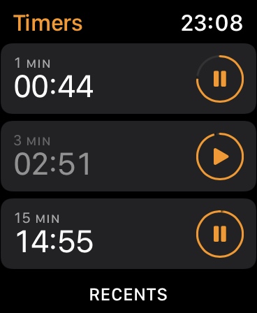 How To Start Multiple Timers On Apple Watch - iOS Hacker