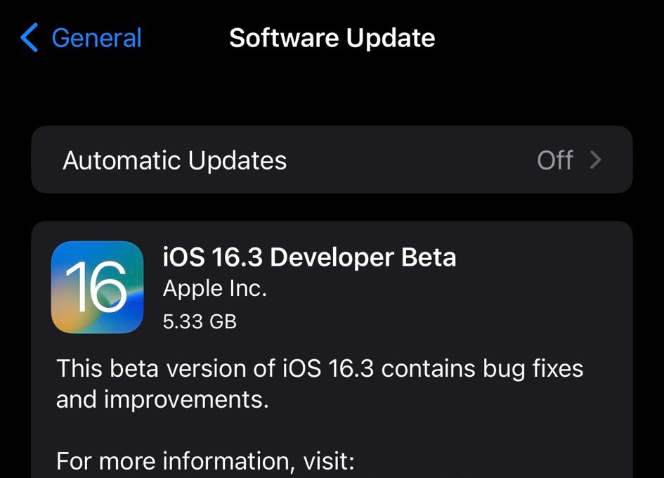 iOS 16.3 And iPadOS 16.3 Developer Betas Released - iOS Hacker