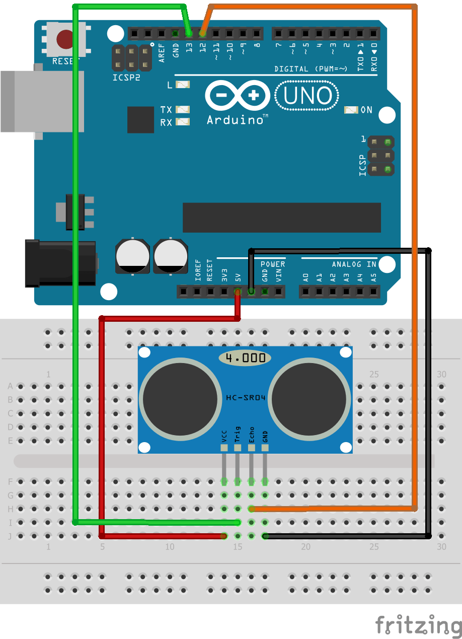 Ultrasonic Sensor in Arduino - Iotguider