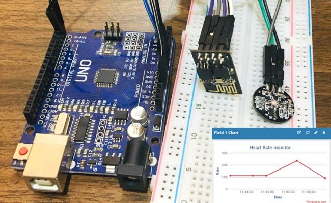 Iot Based Heartbeat Monitoring Using Arduino And Thingspeak – Otosection